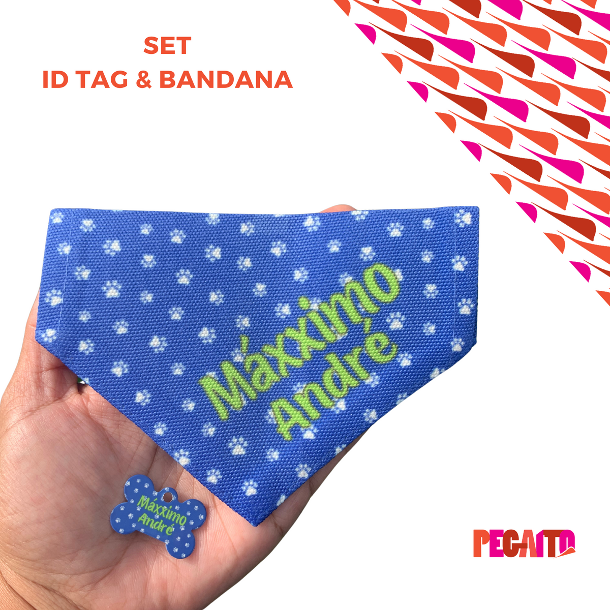 Set ID tag & Bandana – pegaitopr